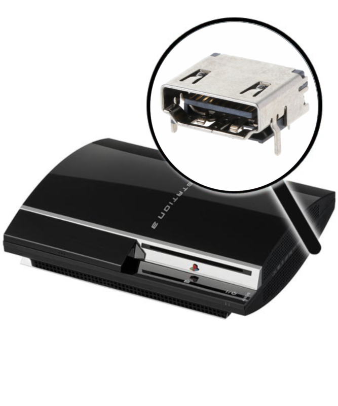 Playstation 3 HDMI Replacement - Formax