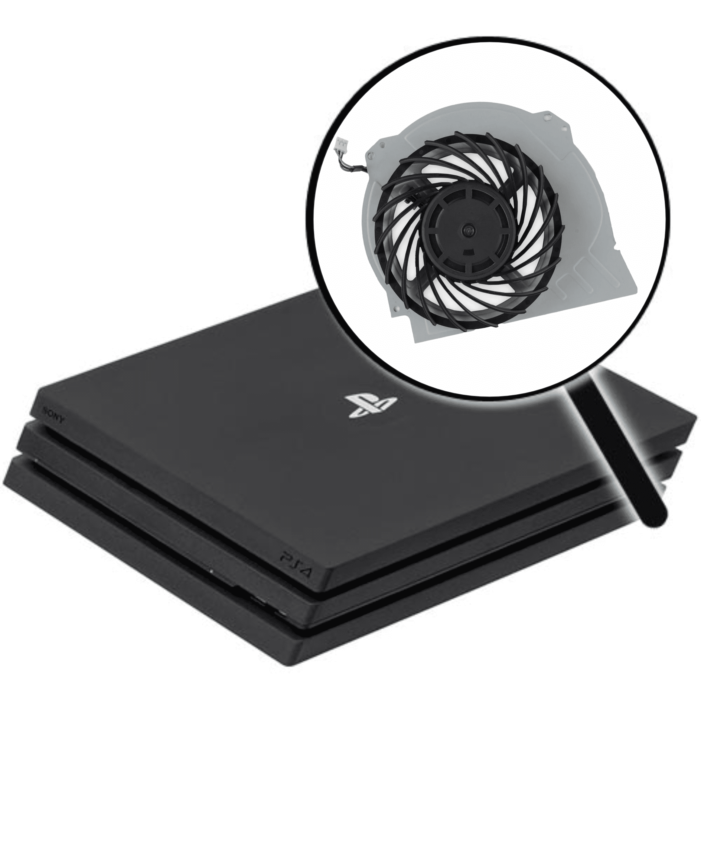 Playstation 4 Pro Fan Replacement - Formax