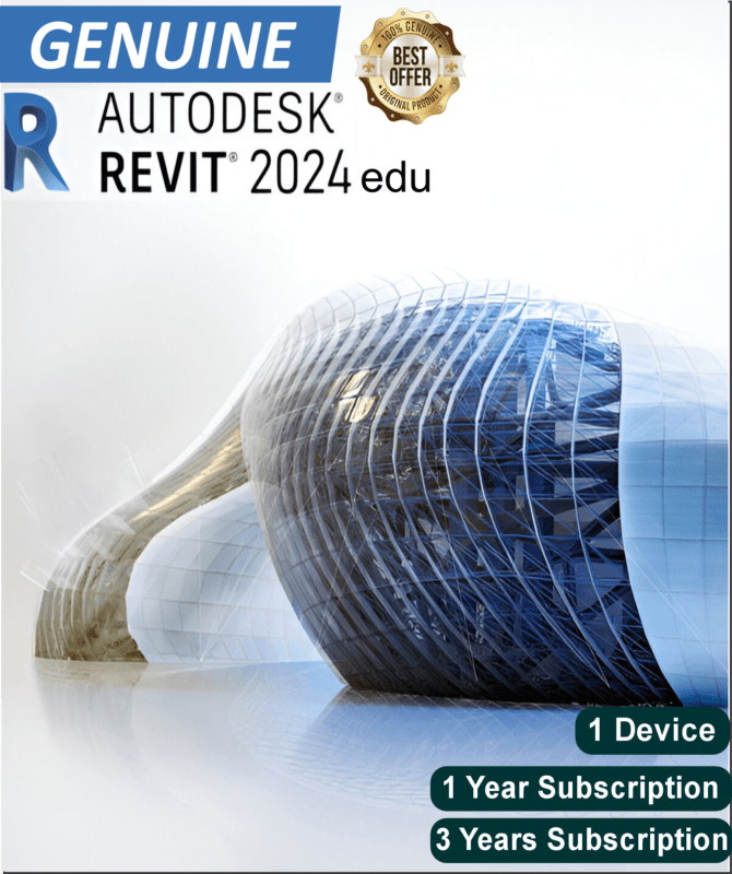 Autodesk Revit 2024 Edu Digital Key - Formax